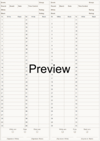 Free Chess Score Sheets – PDF & Online Customization