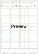 Free Chess Score Sheets – PDF & Online Customization