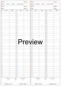Free Chess Score Sheets – PDF & Online Customization